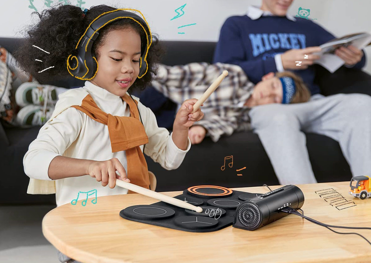 Donner Releases Roll-Up Portable Drum Pad