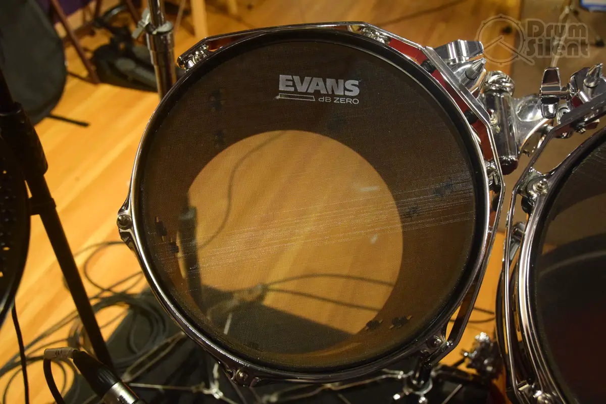 Evans dB One vs. dB Zero Low Volume Drum Heads