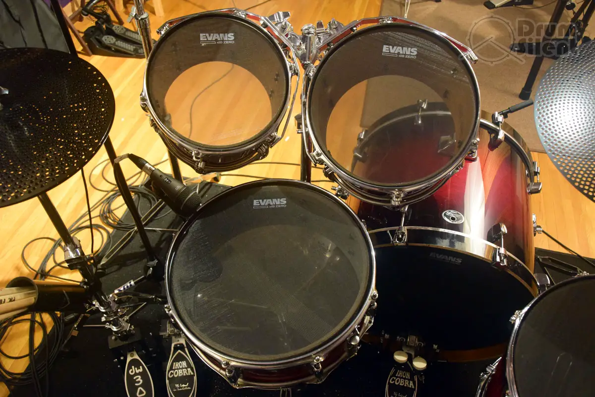 Review: Evans dB Zero Low Volume Mesh Drum Heads