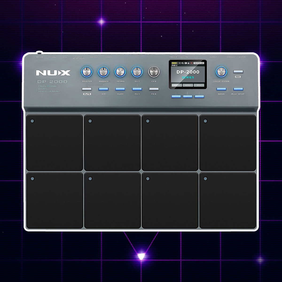 The New NUX DP-2000 Digital Percussion Pad